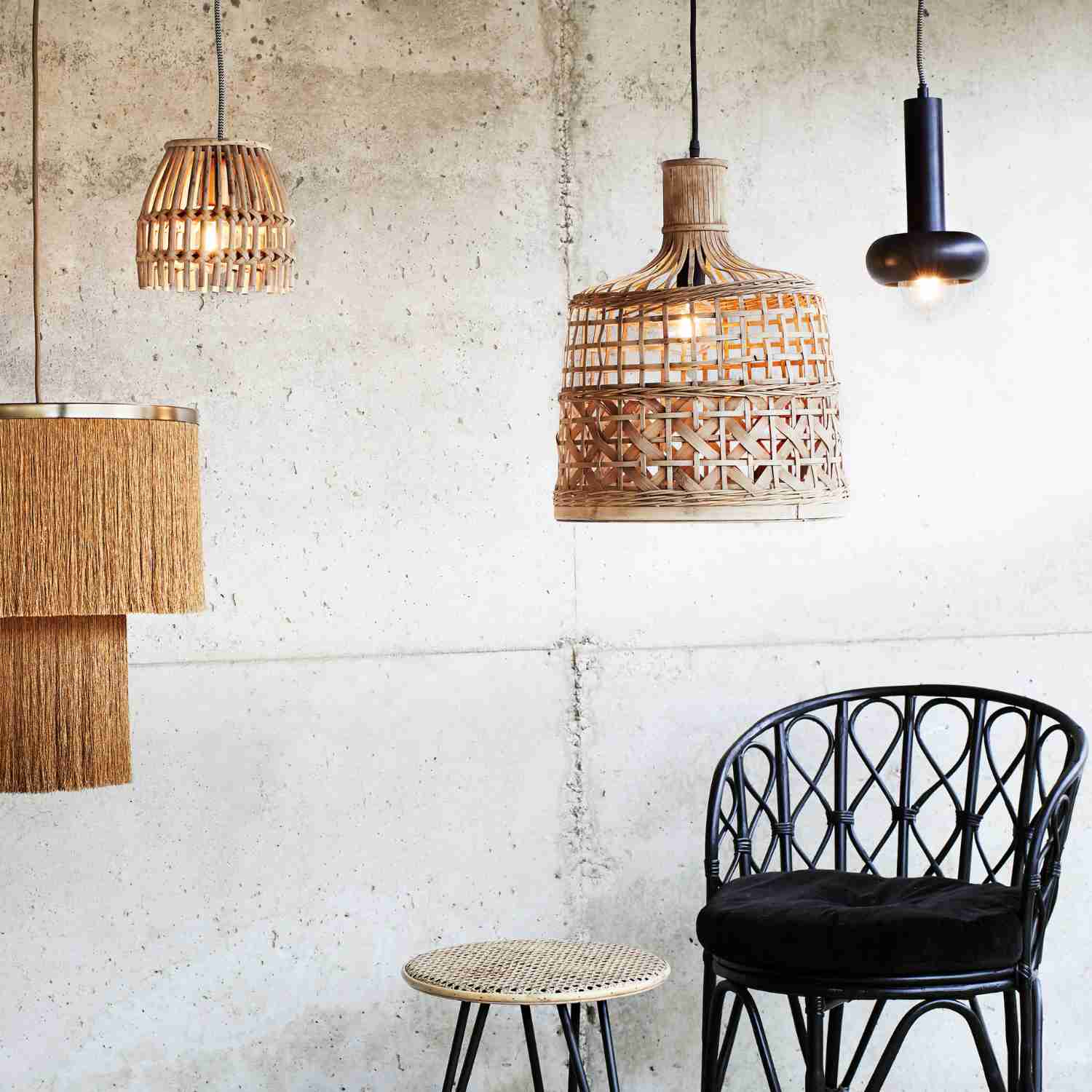 Natural Ceiling Pendants - Ben Simpson Furniture