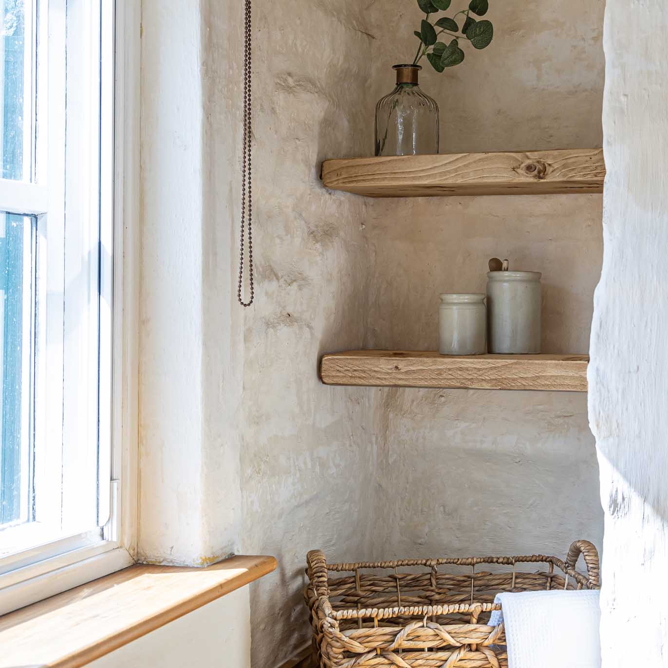 Reclaimed Wooden Shelves - Ben Simpson Furniture