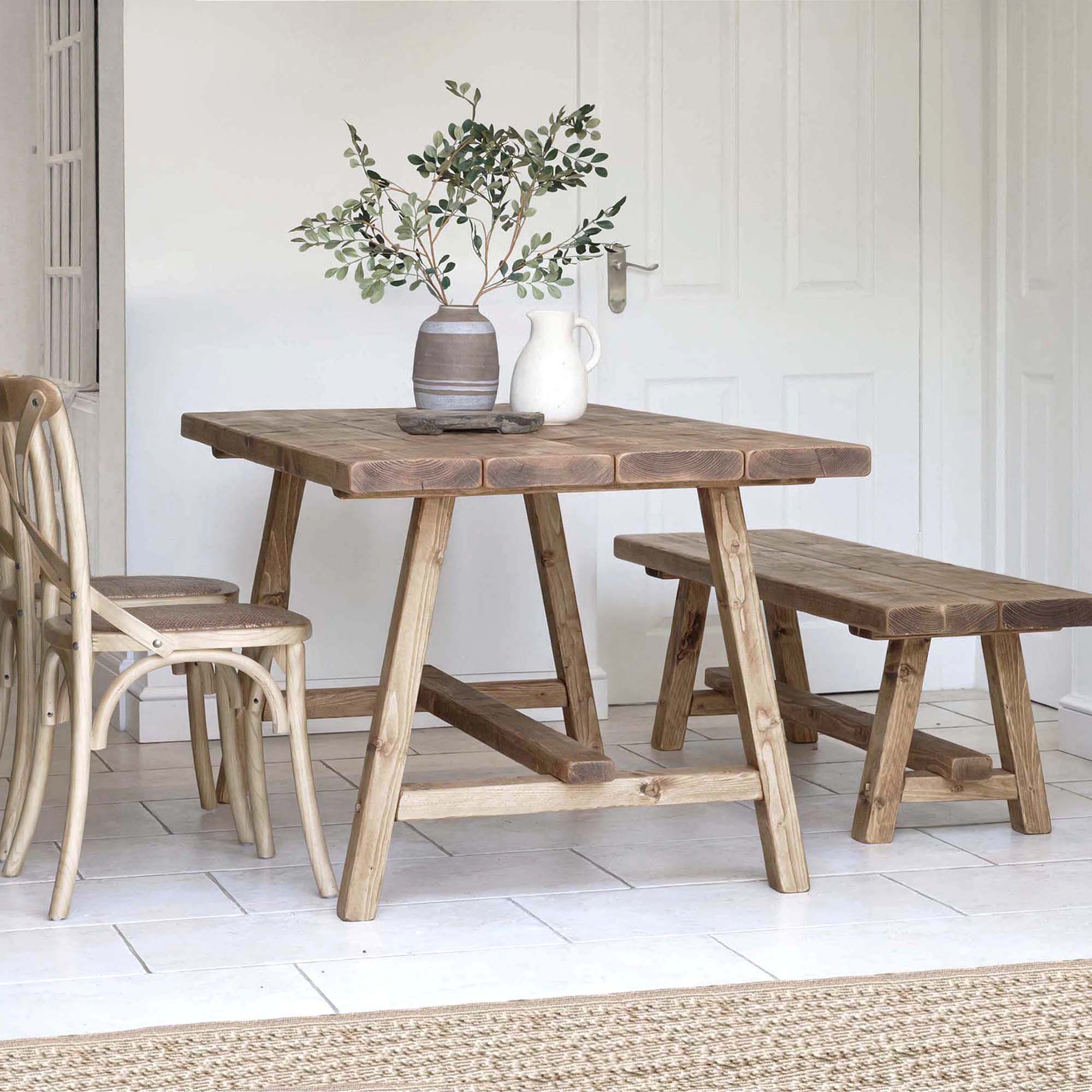 Rustic Wooden Dining Tables - Ben Simpson Furniture