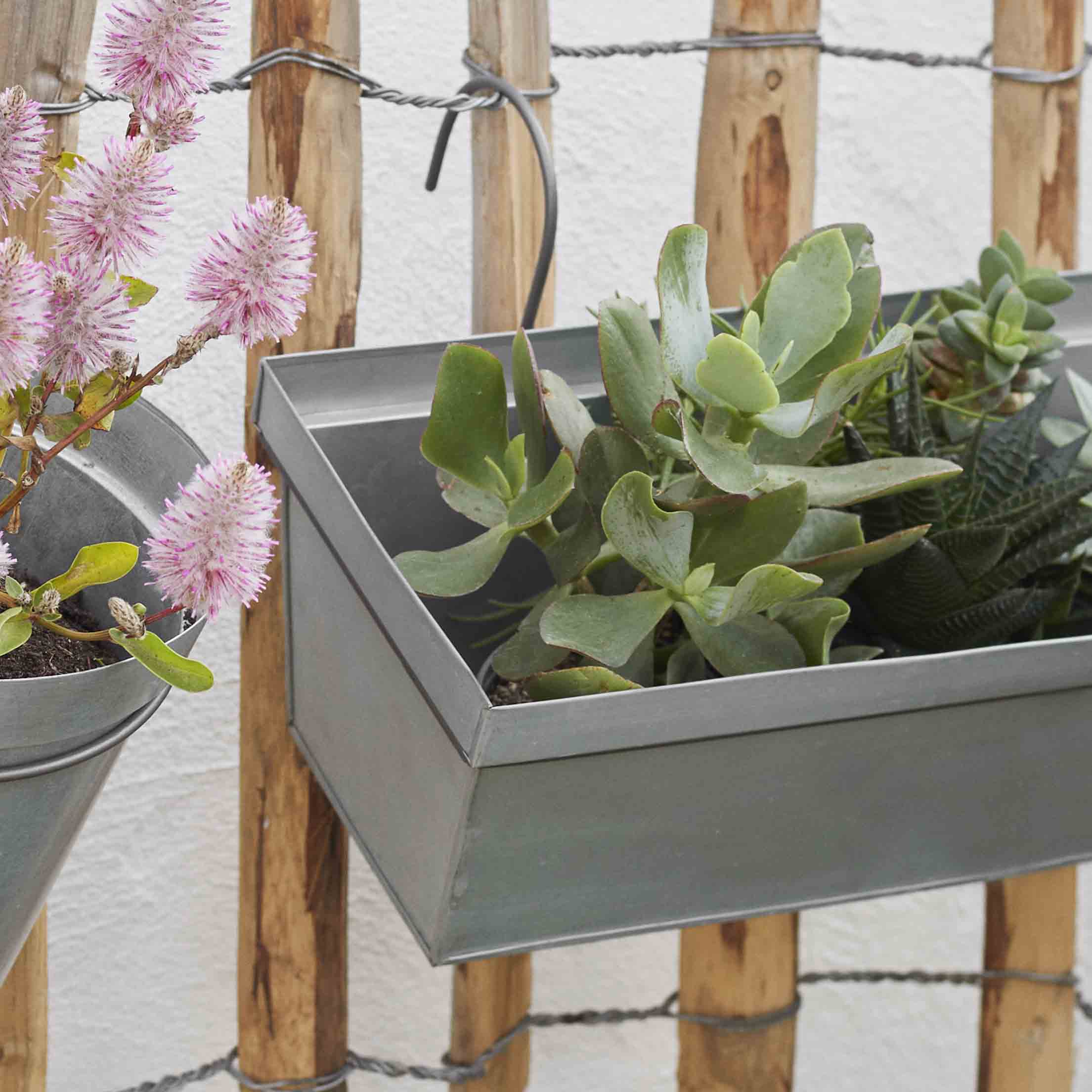 Hanging Rectangle Planters | Garden & Balcony – Ben Simpson Furniture