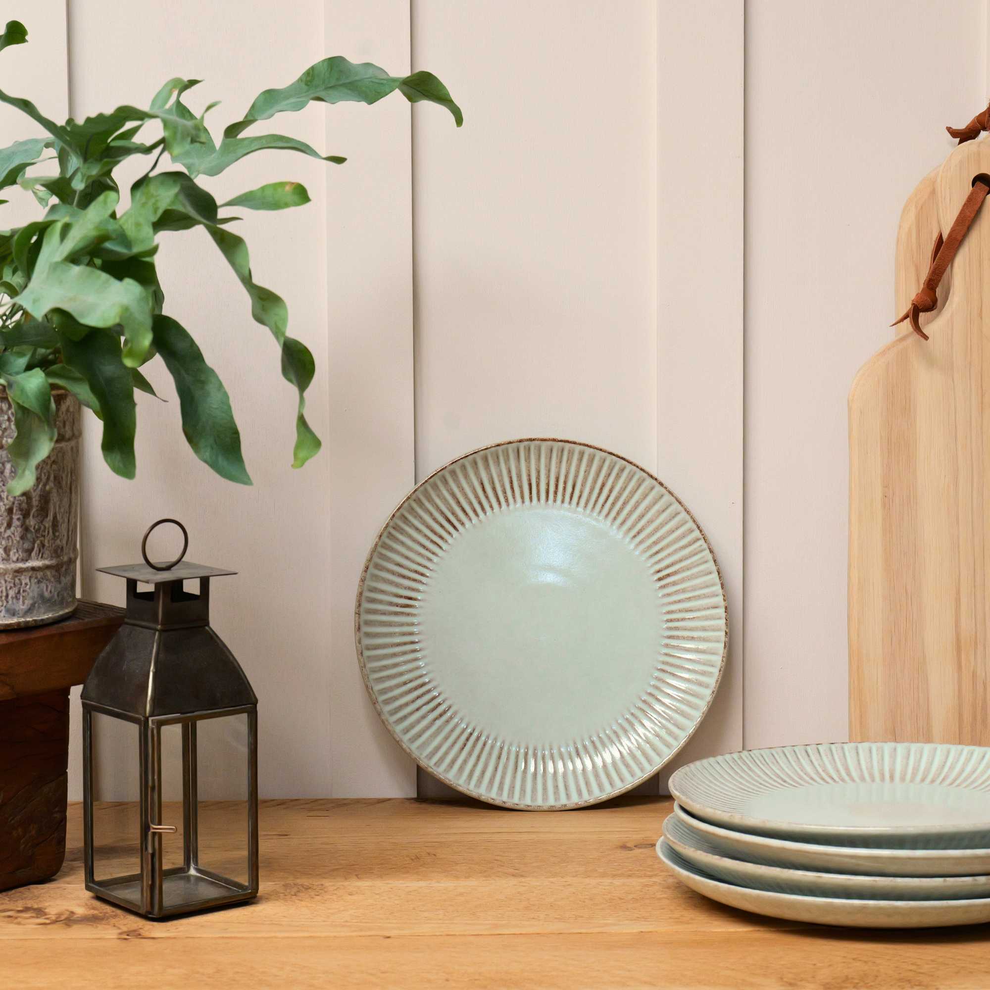 Stoneware Small Plate | Fleur Collection – Ben Simpson Furniture