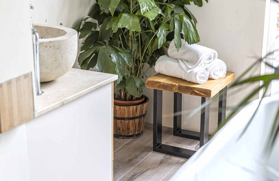 Rustic Wooden Side Tables - Ben Simpson Furniture