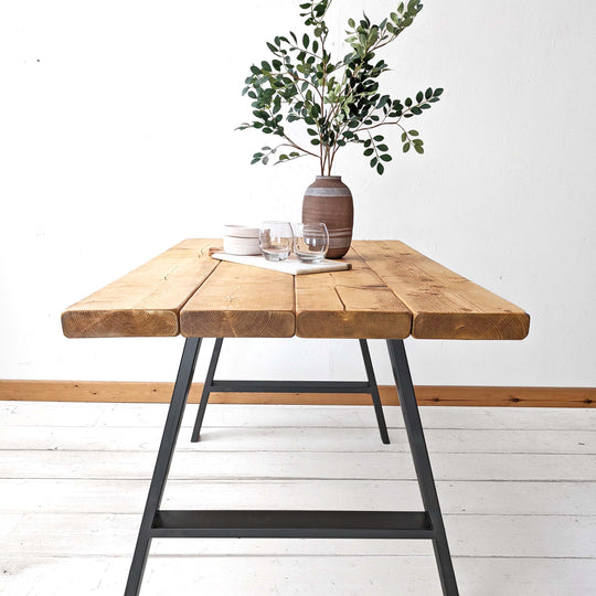 Rustic Wooden Dining Tables - Ben Simpson Furniture