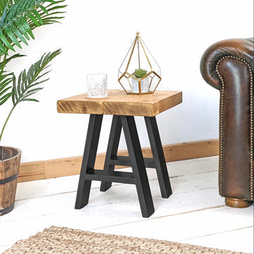 Rustic Wooden Side Tables - Ben Simpson Furniture