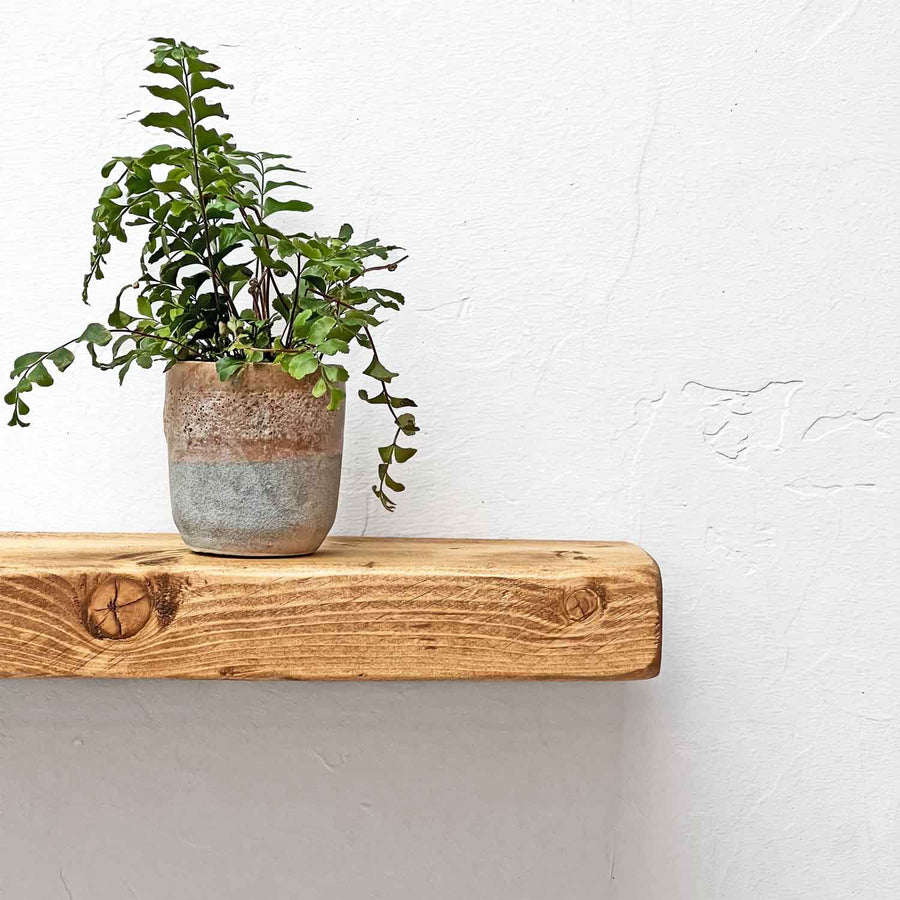 Rustic Wooden Floating Shelves - Ben Simpson Furniture