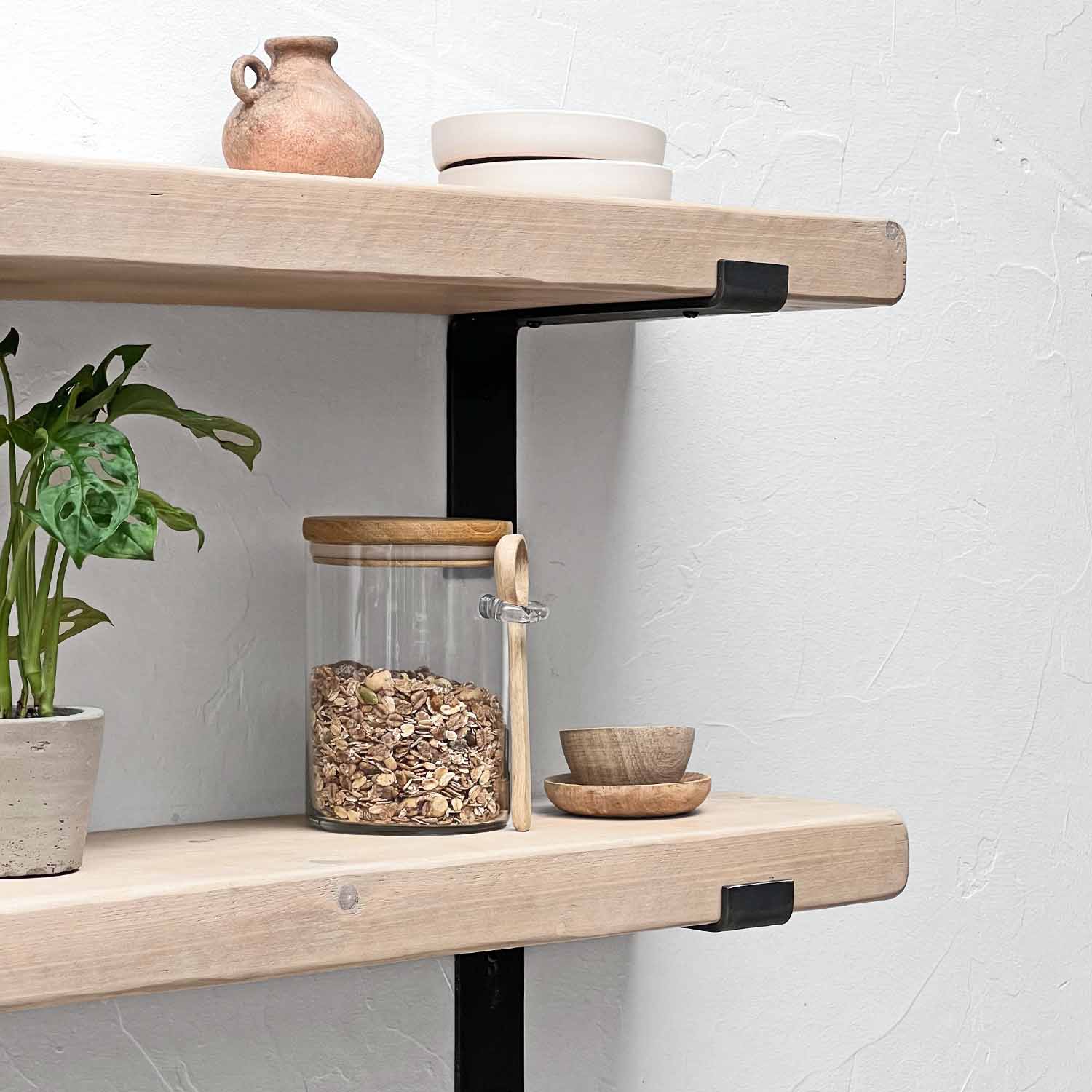 Shabby Chic Shelf | Lipped Brackets | 22cm Depth – Ben Simpson Furniture