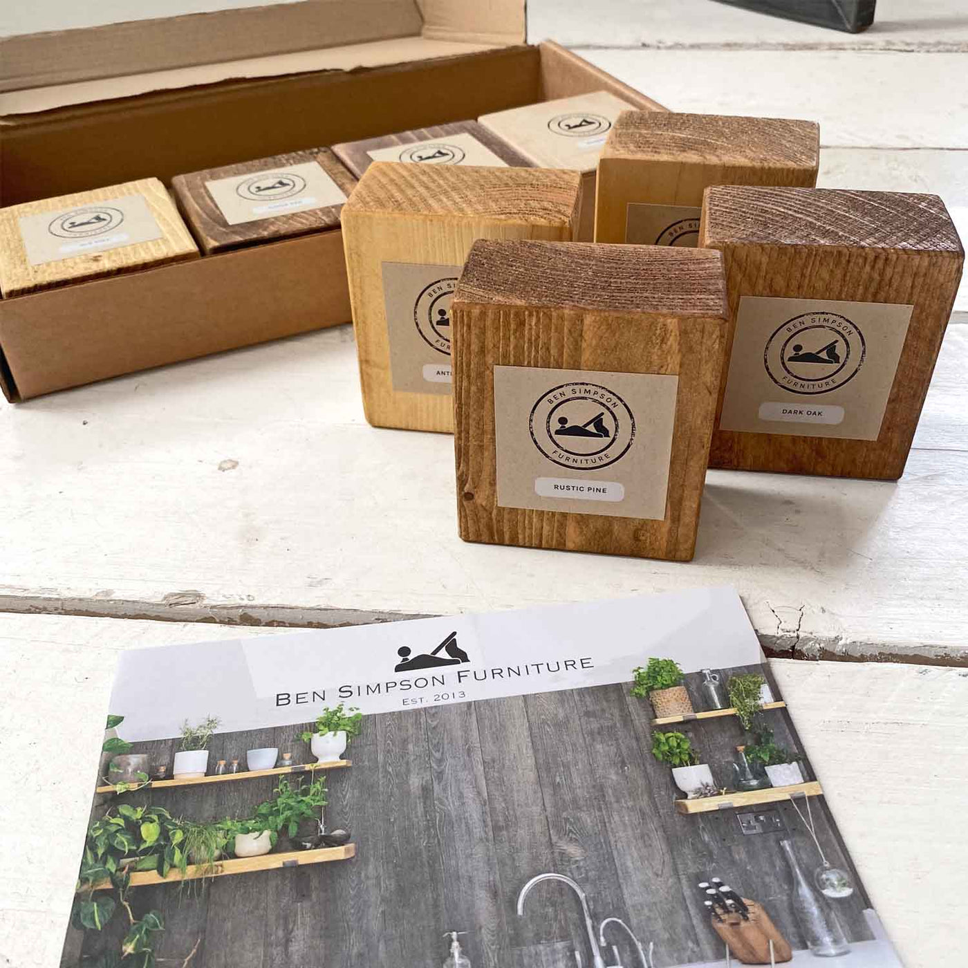 Indoor Wood Colour Sample Pack | Ben Simpson Furniture