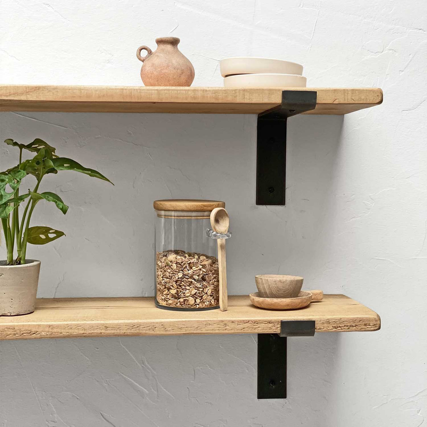Ben Simpson Furniture | Thin Lipped Bracket Shelf - 22cm Depth