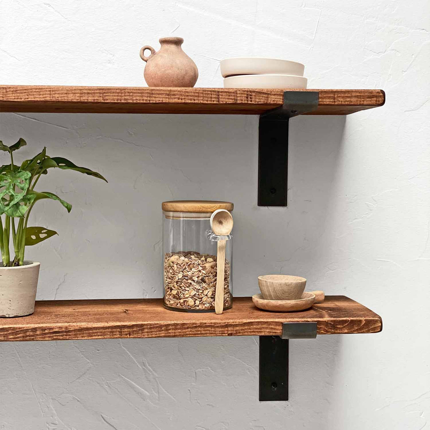 Ben Simpson Furniture | Thin Lipped Bracket Shelf - 22cm Depth