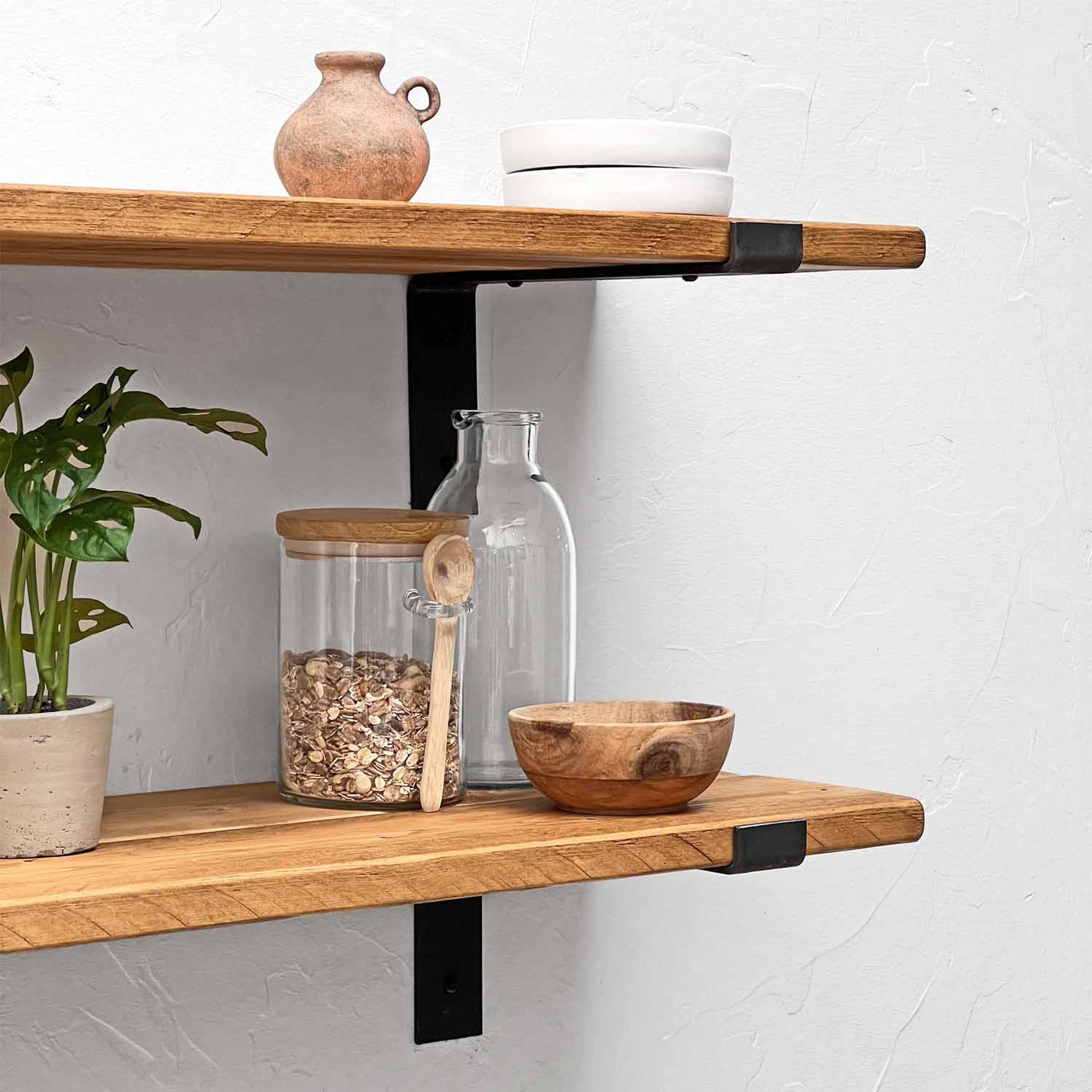 Ben Simpson Furniture | Thin Lipped Bracket Shelf - 30cm Depth
